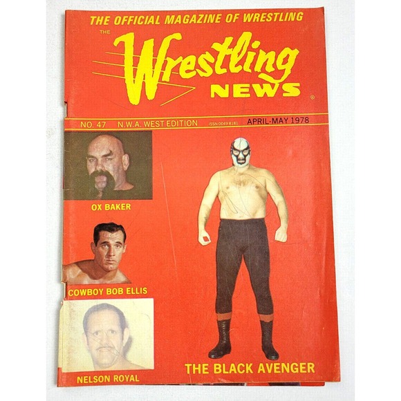 Accents | The Wrestling News April May 1978 47 Ox Baker The Black ...